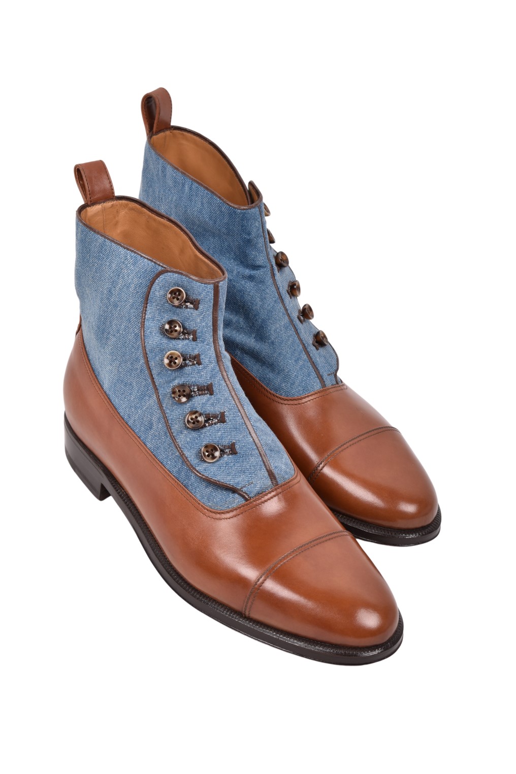 ENZO BONAFE button boots - Time for Moda