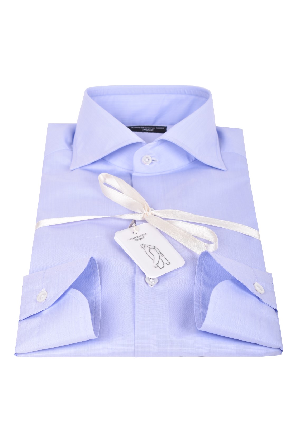 ANNA BARONE 200/2 cotton luxury handmade shirt - Time for Moda