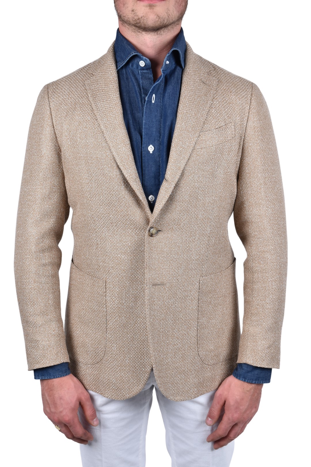 STILE LATINO SILK LINEN COTTON BLAZER - Time for Moda