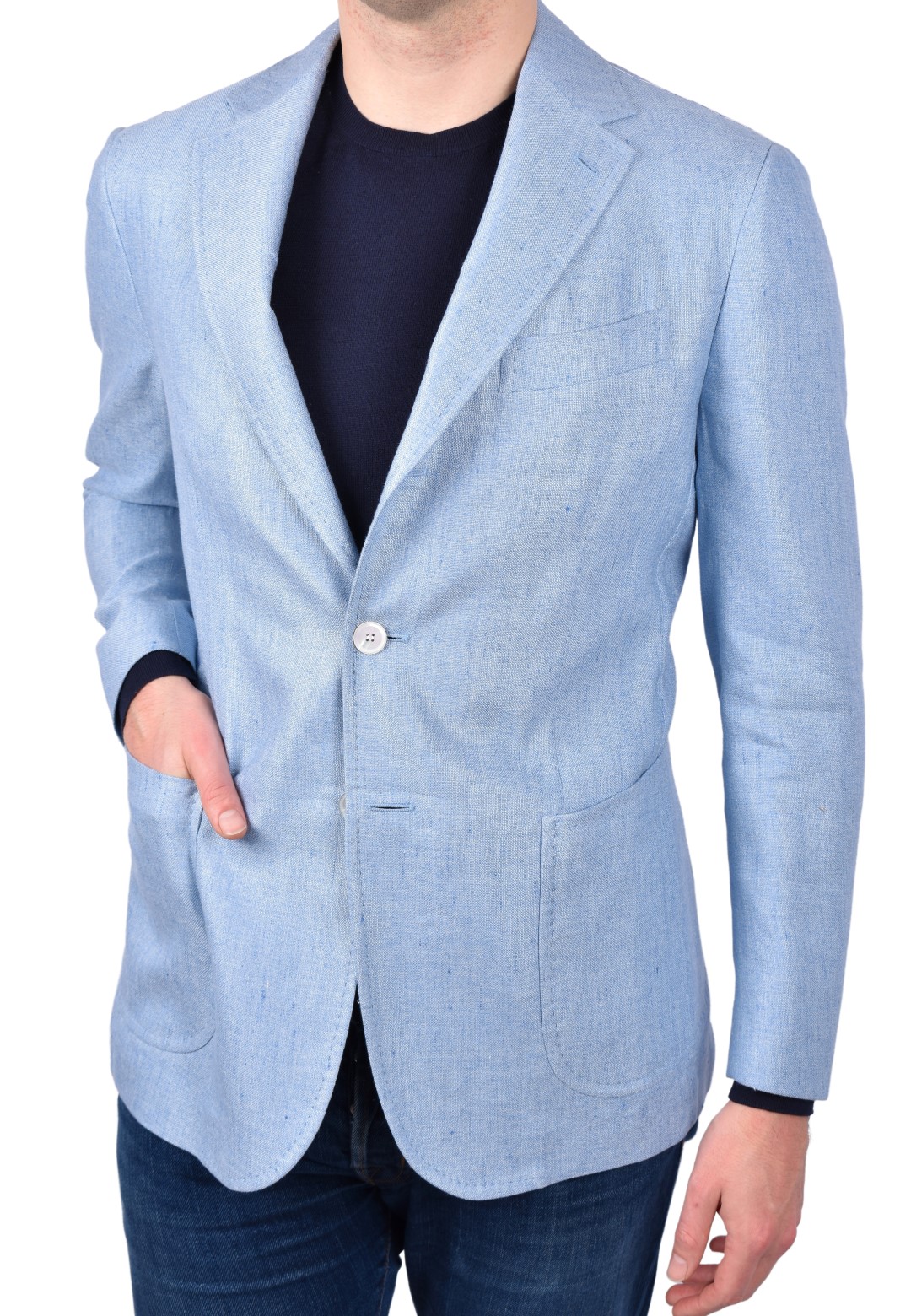 STILE LATINO silk linen blazer - Time for Moda